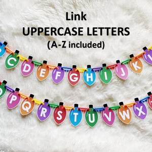 Christmas Toddler Activities Printable, Alphabet Linking, Numbers ...