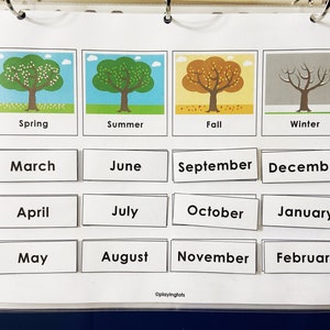 Morning Workbook Printable, Seasons, Weather, Days of the Week ...