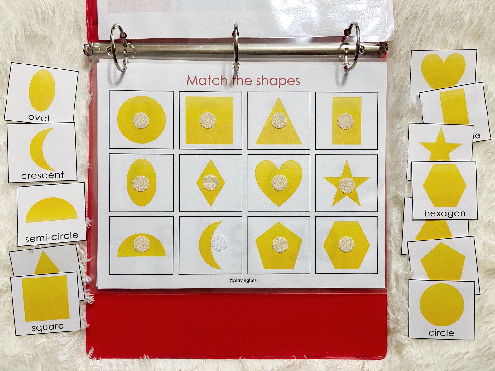 Matching Activities Printable, Toddler Busy Book Pages, Toddler ...