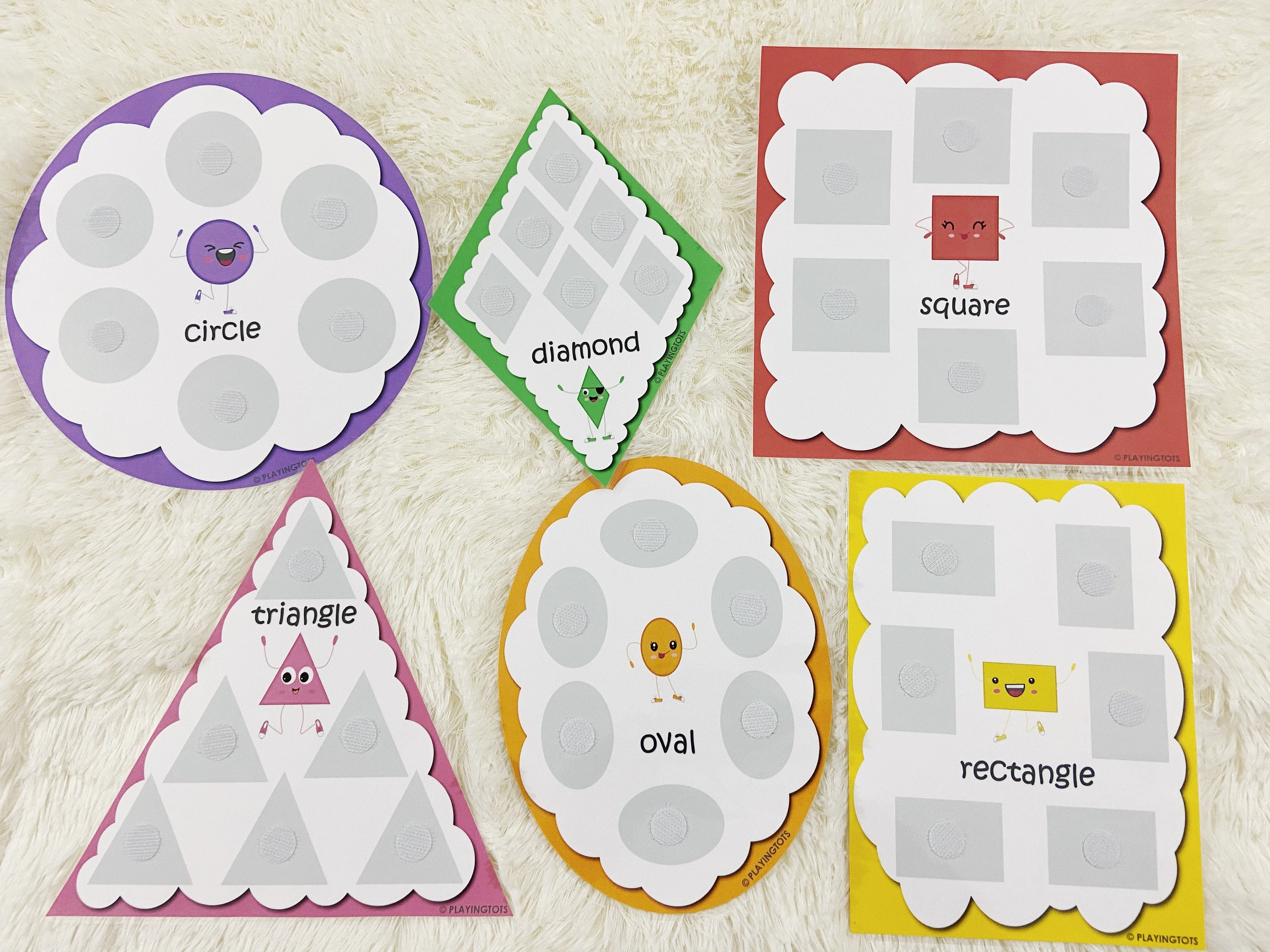 Shapes Pictures Sorting Activity Printable Sort by Shape - Etsy