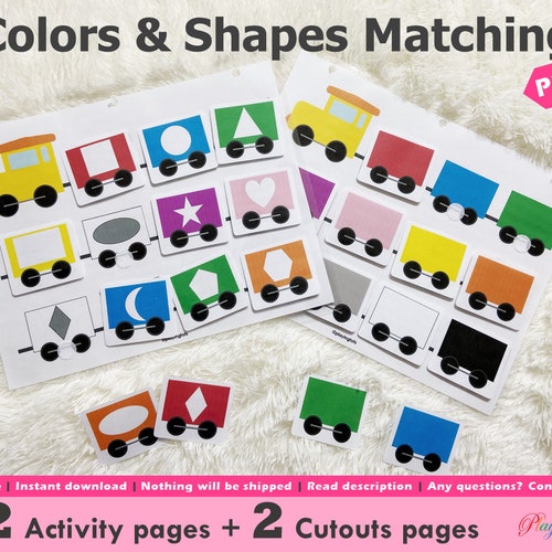 Body Parts Matching Activity Printable Toddler Busy Book - Etsy