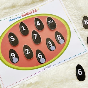 Summer Toddler Busy Book Printable, Learning Binder, Quiet Book, Travel ...