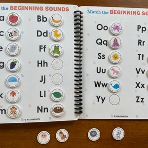 Toddler Learning Binder VOL2, Fully Assembled, Toddler Busy Book, Quiet ...