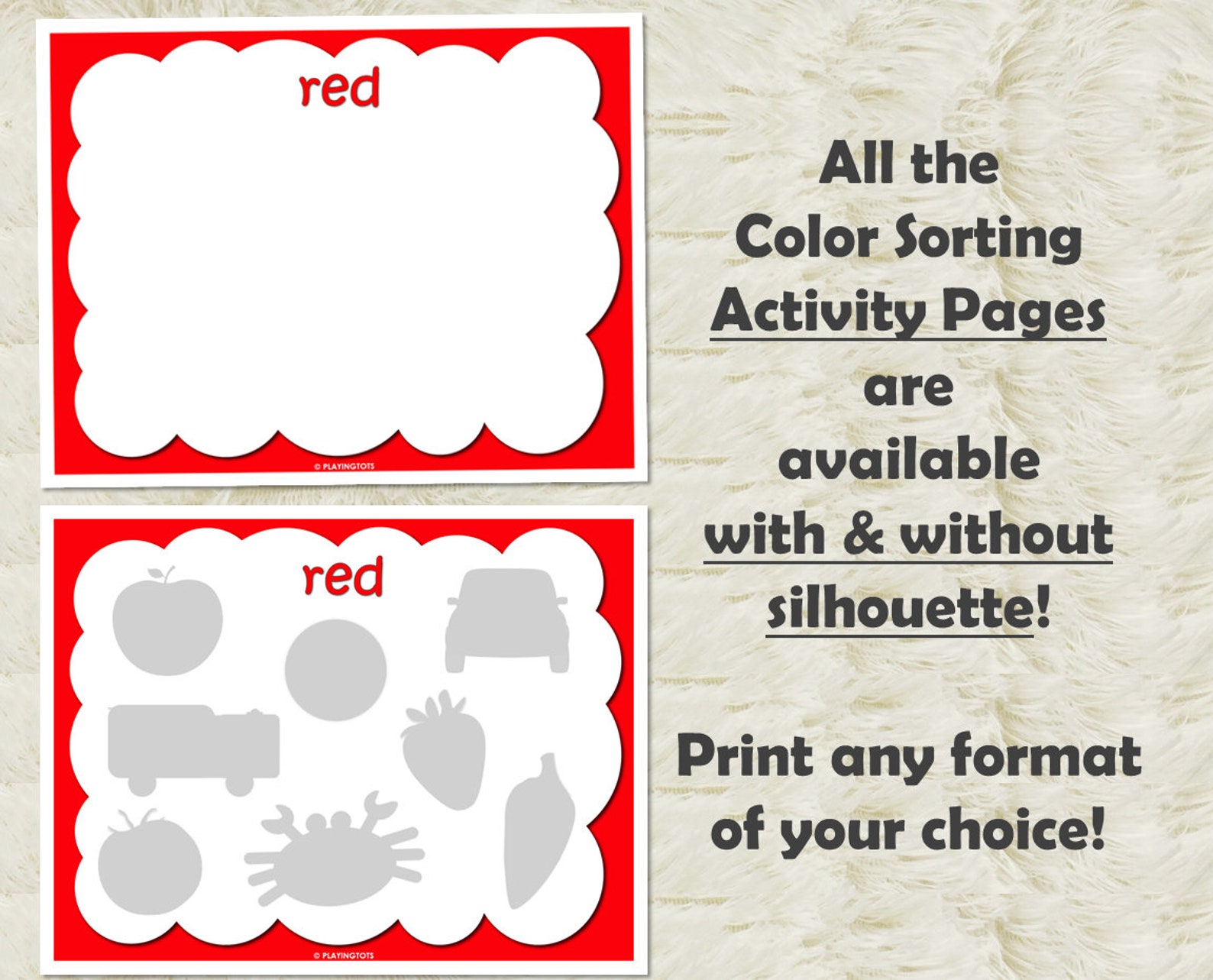 Colors Busy Book Printable Toddler Busy Book Learning - Etsy