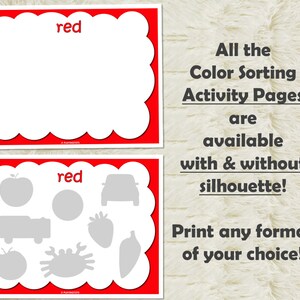 Colors Busy Book Printable, Toddler Busy Book, Learning Binder, Toddler ...