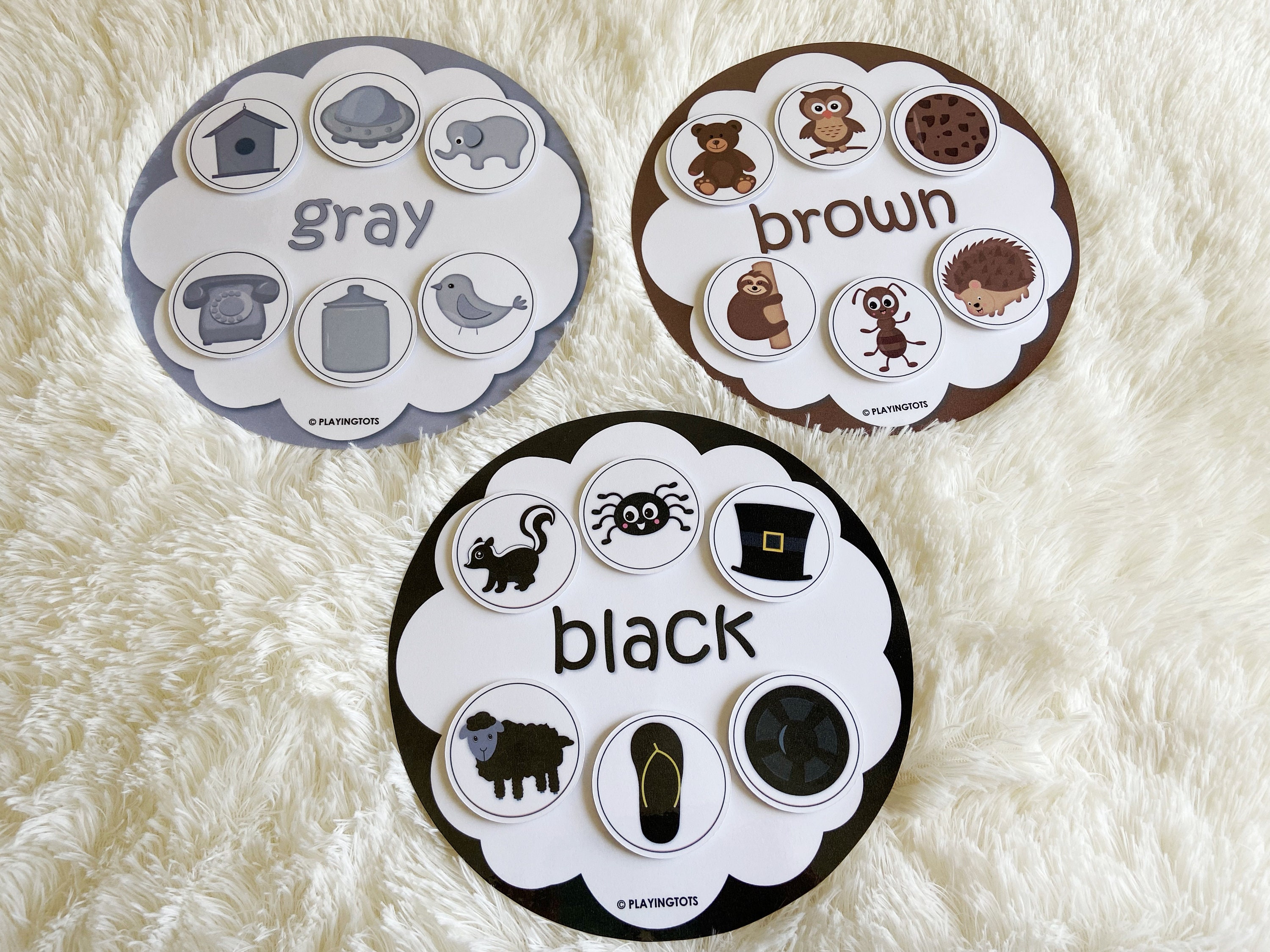 Colors Matching Activity Printable Learn the Colors Color - Etsy Singapore