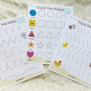 Toddler Workbook Printable, Fun Worksheets, Vacation Travel Activity ...