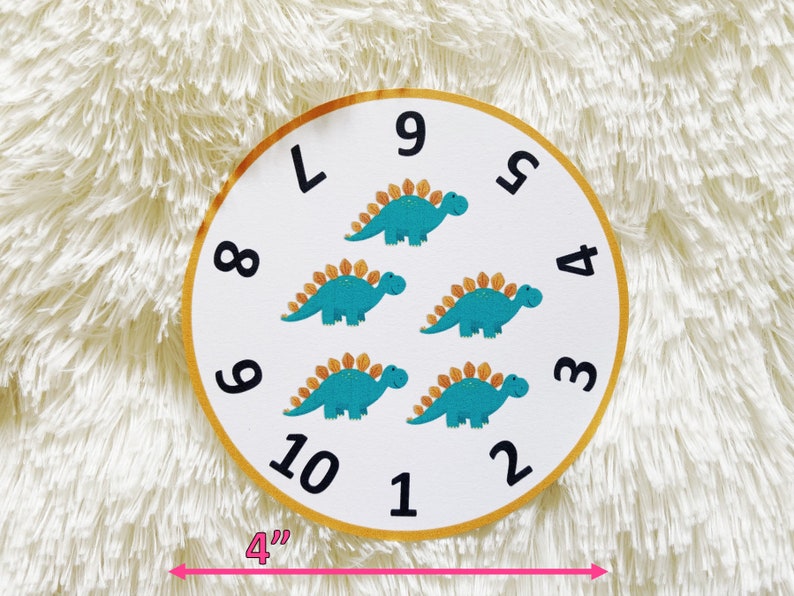 Count and Clip Dinosaur Cards Printable Busy Bag Activities - Etsy