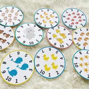 Count and Clip Animals Cards Printable, Busy Bag Activities, Task Box ...