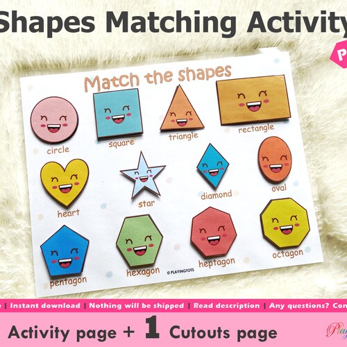 Number Matching Activity Sheet Busy Binder Preschool - Etsy