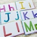 Alphabet Playdoh Cards Printable, Uppercase and Lowercase Letters ...