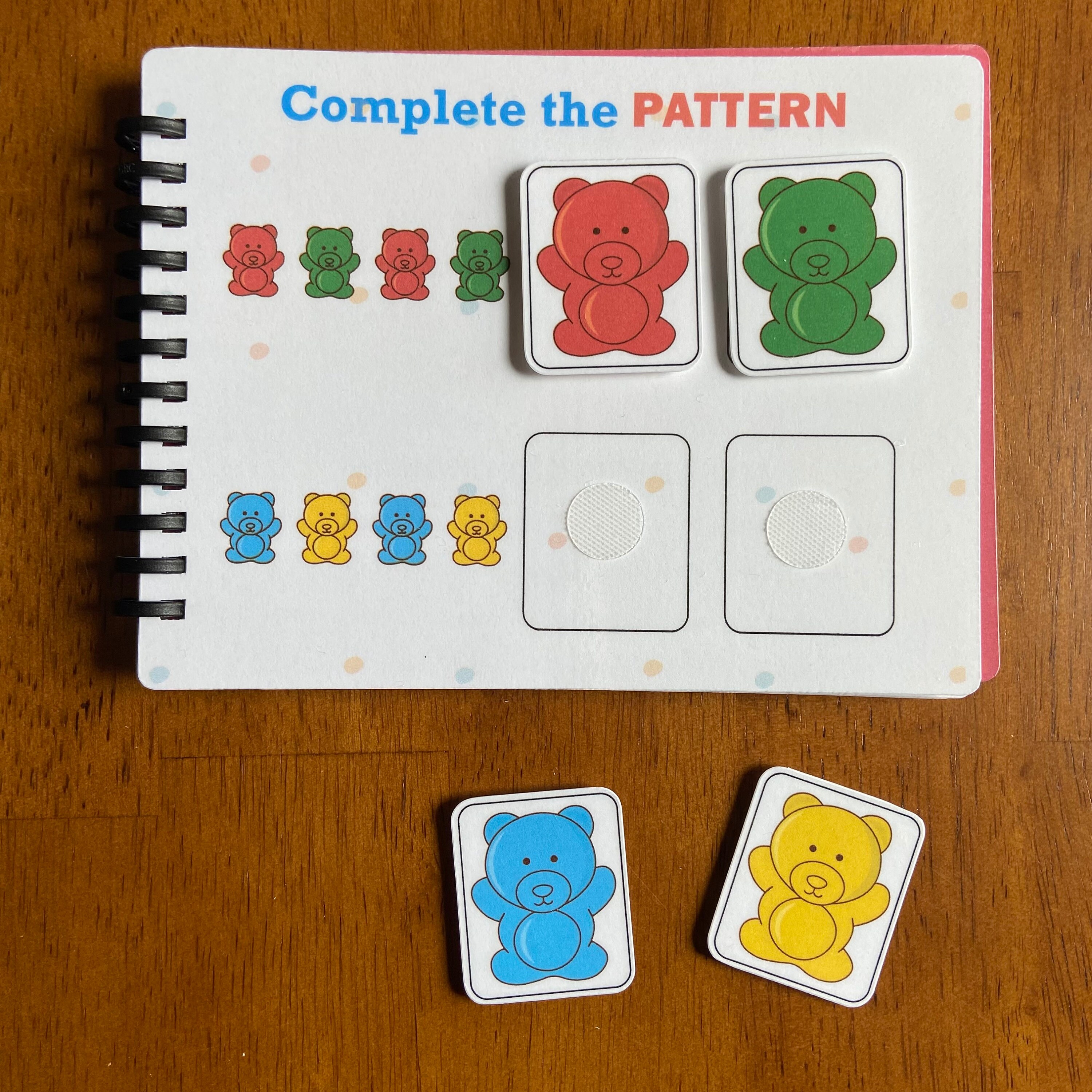 Toddler Mini Busy Book VOL9, Fully Assembled, First Learning Binder ...