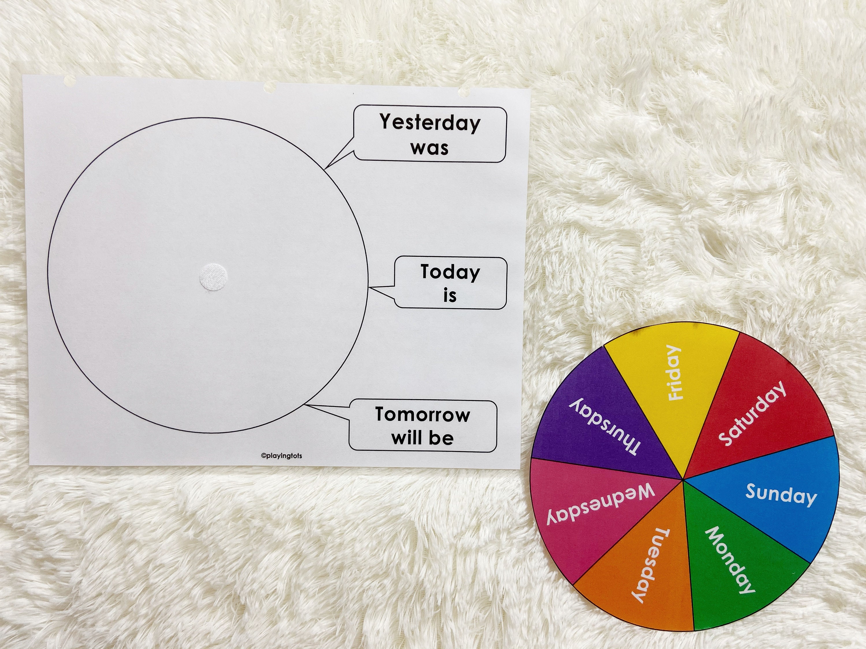 Calendar Printable Morning Circle Time Activity Binder | Etsy