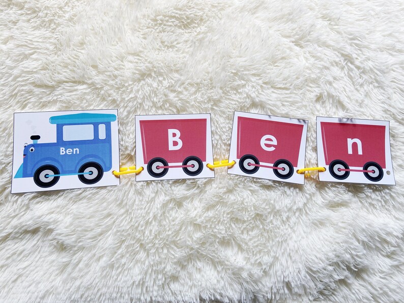 Name Building Activity Printable Personalized Name Spelling - Etsy