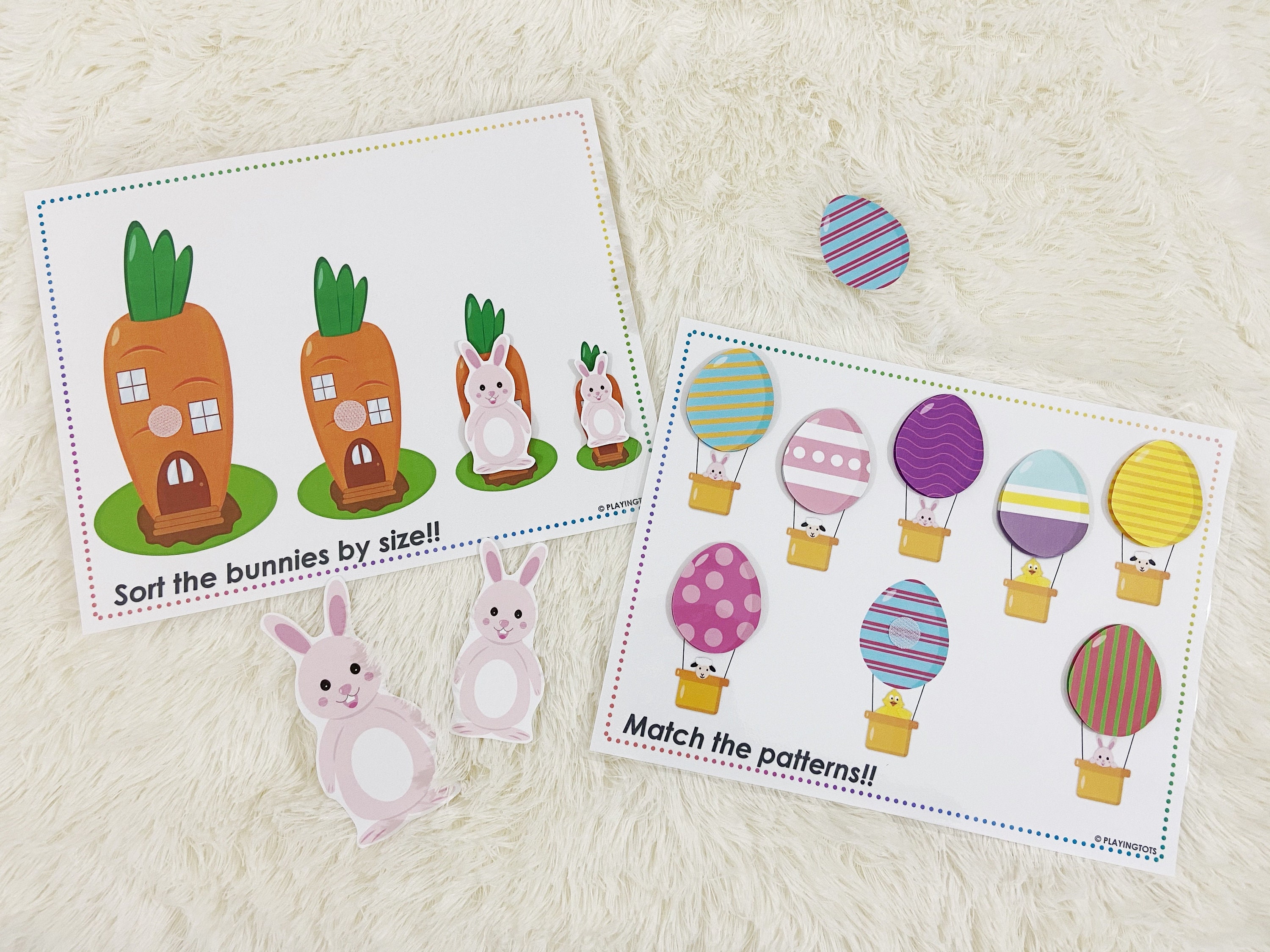 Fun Easter Busy Book Printable for Toddlers, Quiet Book, Busy Books ...
