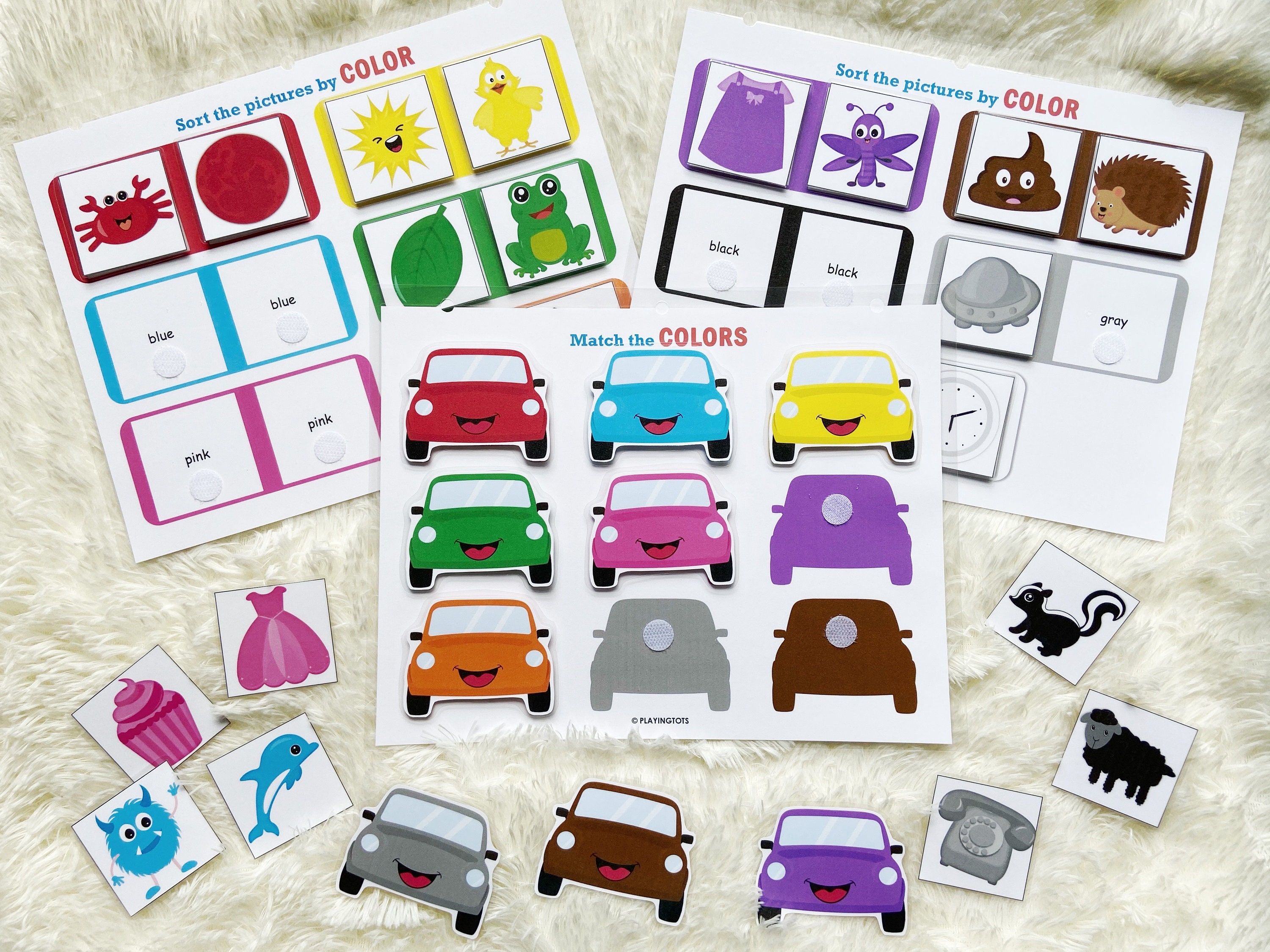 Toddler Busy Book Printable First Learning Binder | Etsy