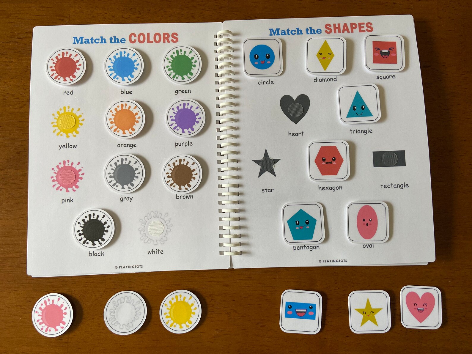 Toddler Learning Binder VOL2 Fully Assembled Toddler Busy - Etsy