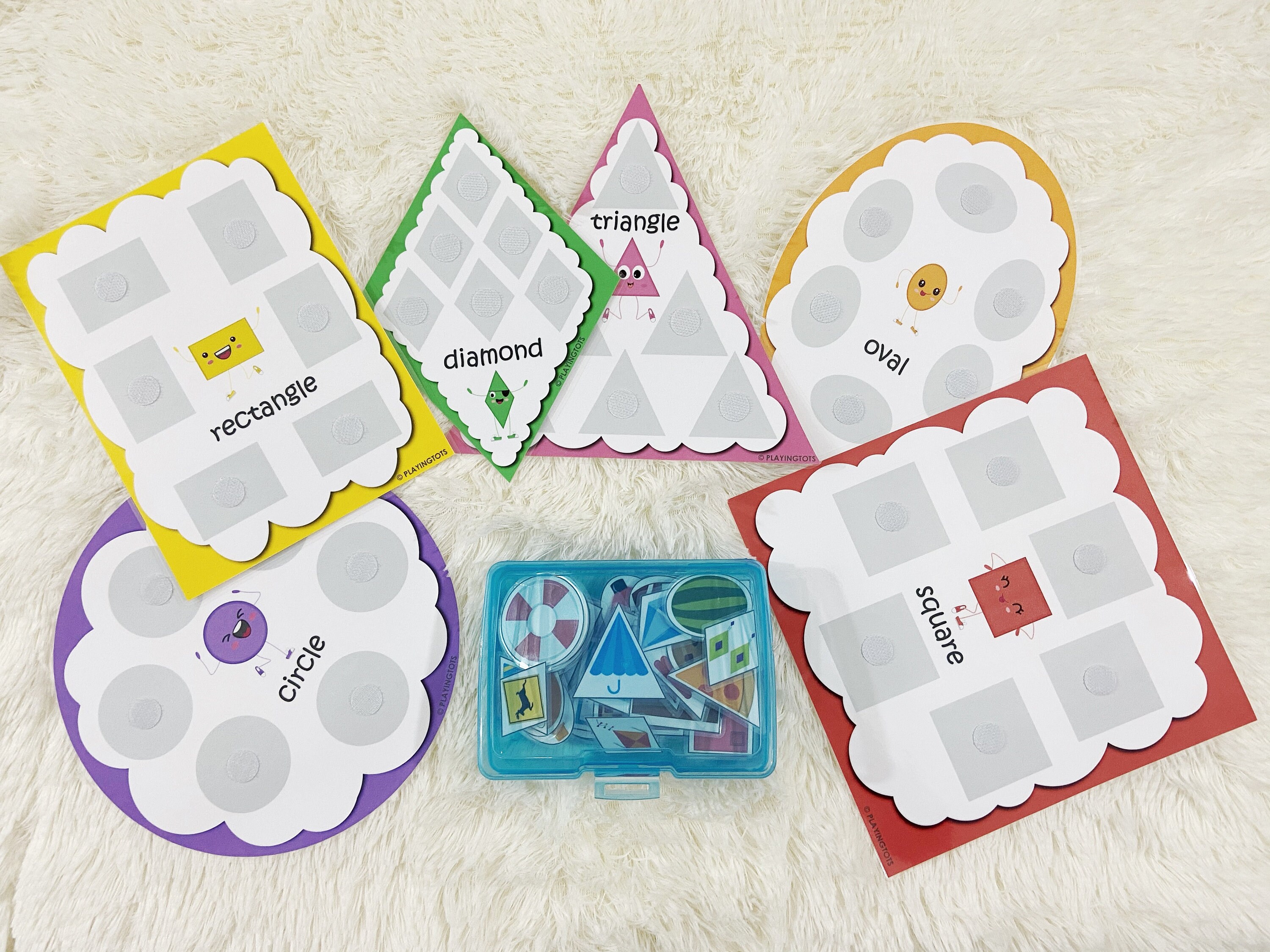 Shapes Pictures Sorting Activity Printable Sort by Shape | Etsy