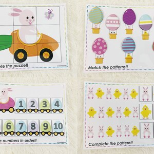 Fun Easter Busy Book Printable for Toddlers, Quiet Book, Busy Books ...