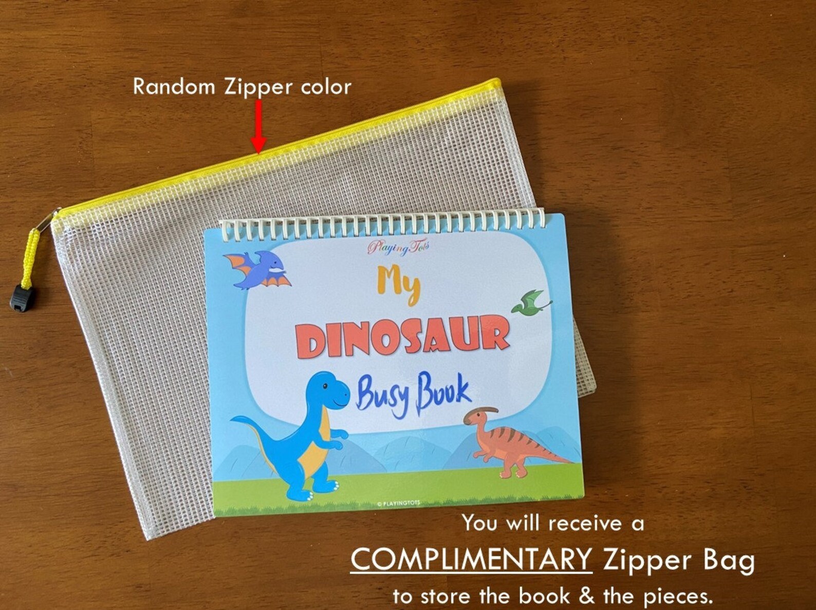 Dinosaur Busy Book Fully Assembled Toddler Learning Binder - Etsy