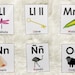 Spanish Alphabet Flash Cards Printable, Alphabet Picture Flashcards ...