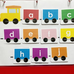 Alphabet Matching Activity Printable, Uppercase and Lowercase Letters ...