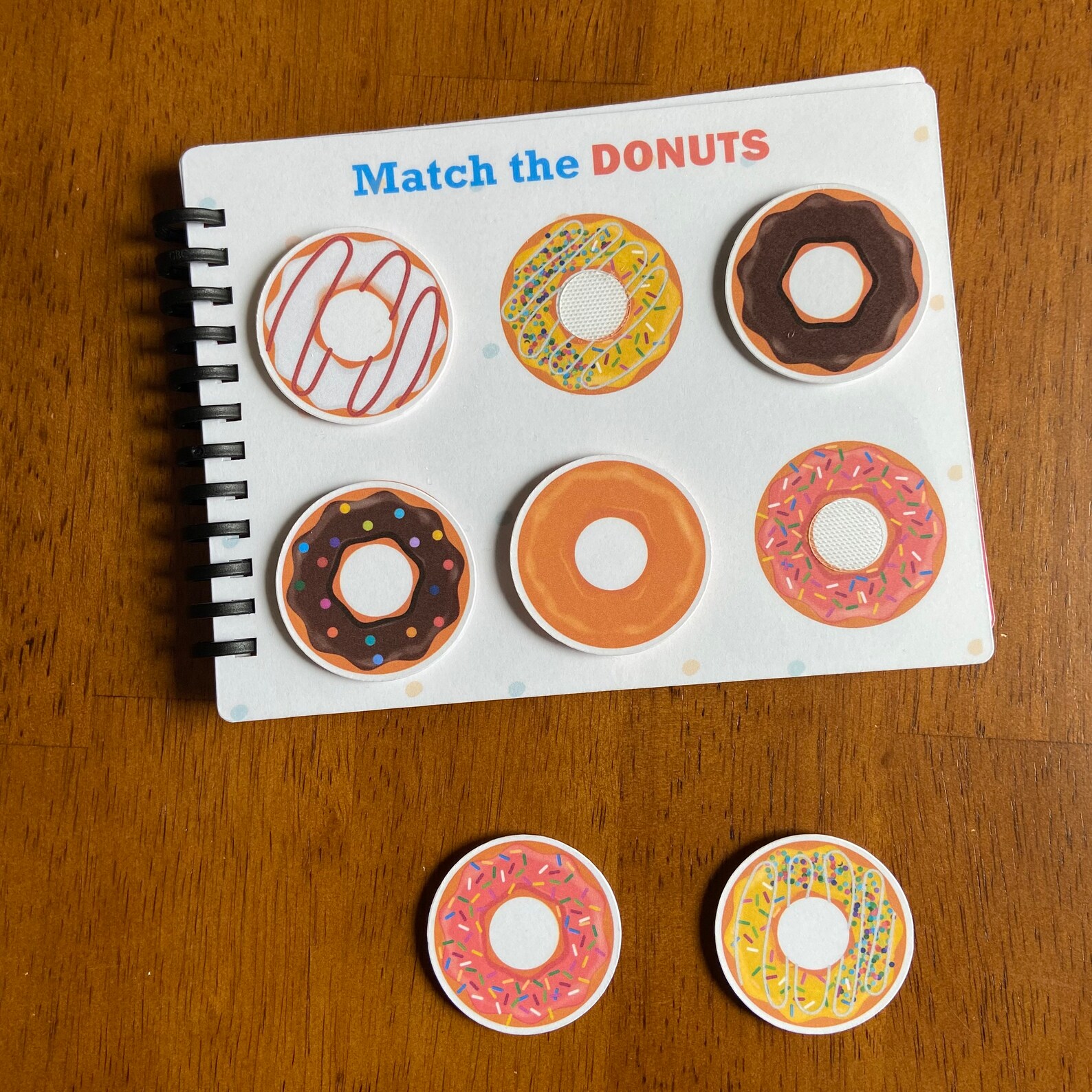 Toddler Mini Busy Book VOL9, Fully Assembled, First Learning Binder ...