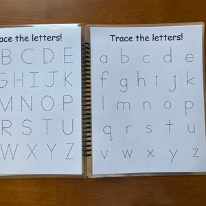 School Prep Workbook, Fully Assembled, Toddler Worksheets, Preschool ...