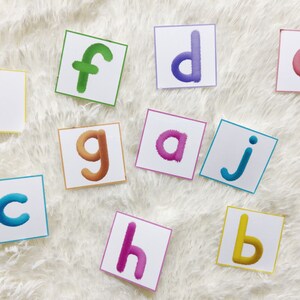 Alphabet Matching Activity Printable, Uppercase and Lowercase Letters ...