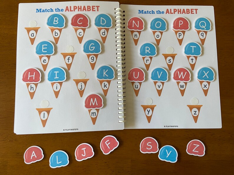 Toddler Learning Binder VOL1 Fully Assembled Toddler Busy - Etsy