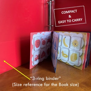 Colors Busy Book, Mini Book VOL4, Fully Assembled, Learn the Colors ...
