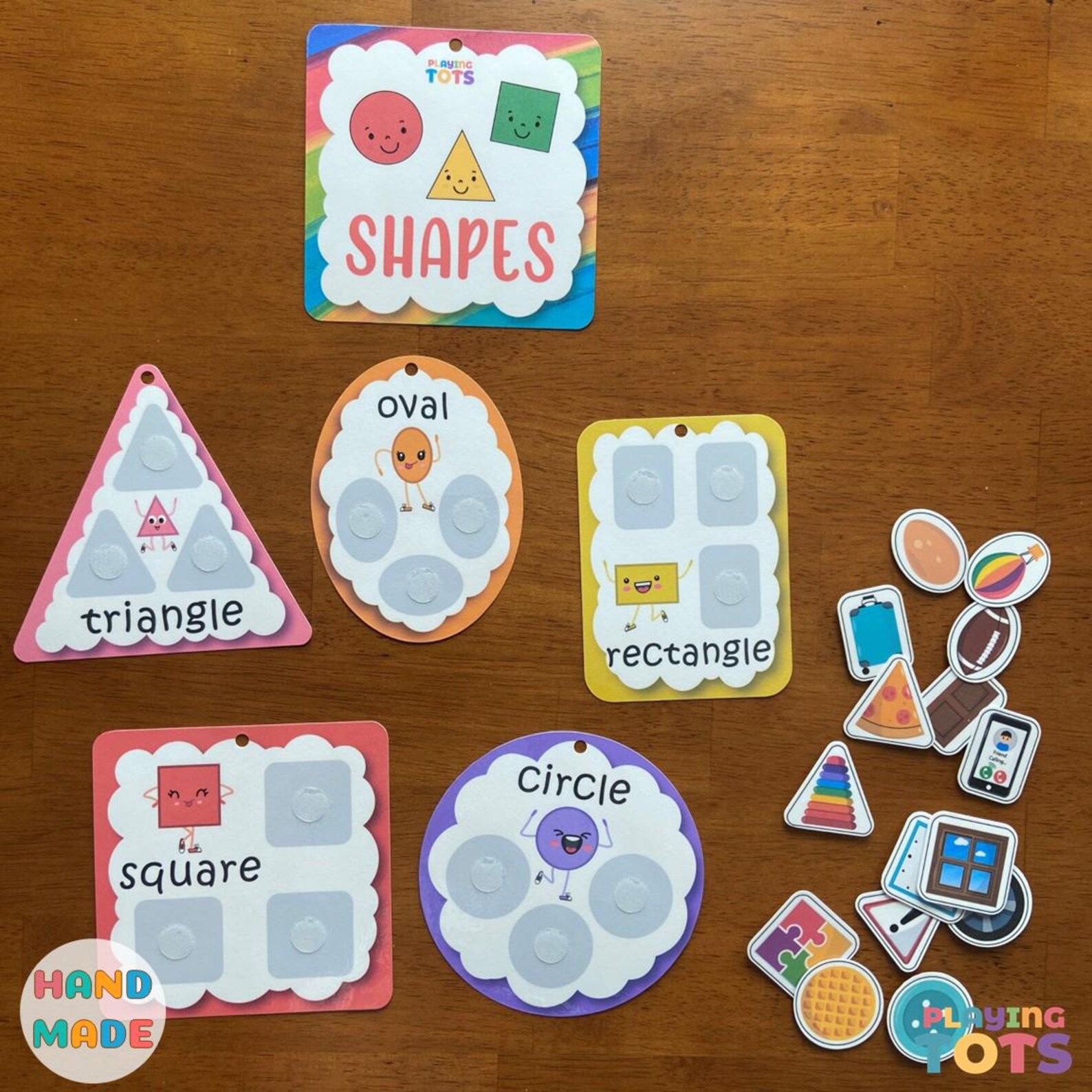 Shapes Sorting Activity, Fully Assembled, Toddlers, Preschool, Pre-k ...