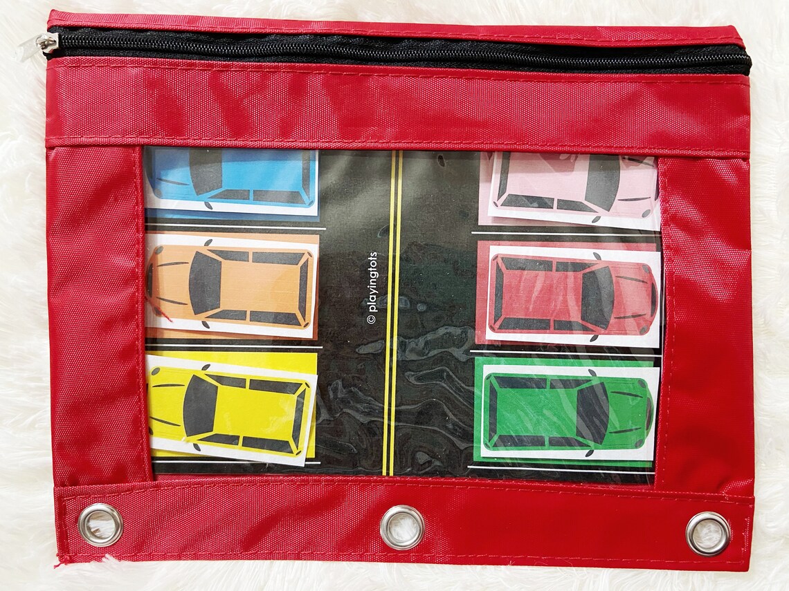 Car Colors Matching Activity Printable Car Parking Activity - Etsy