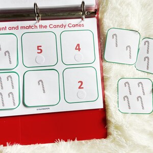 Christmas Toddler Busy Book Printable, Winter Learning Binder, Holiday ...