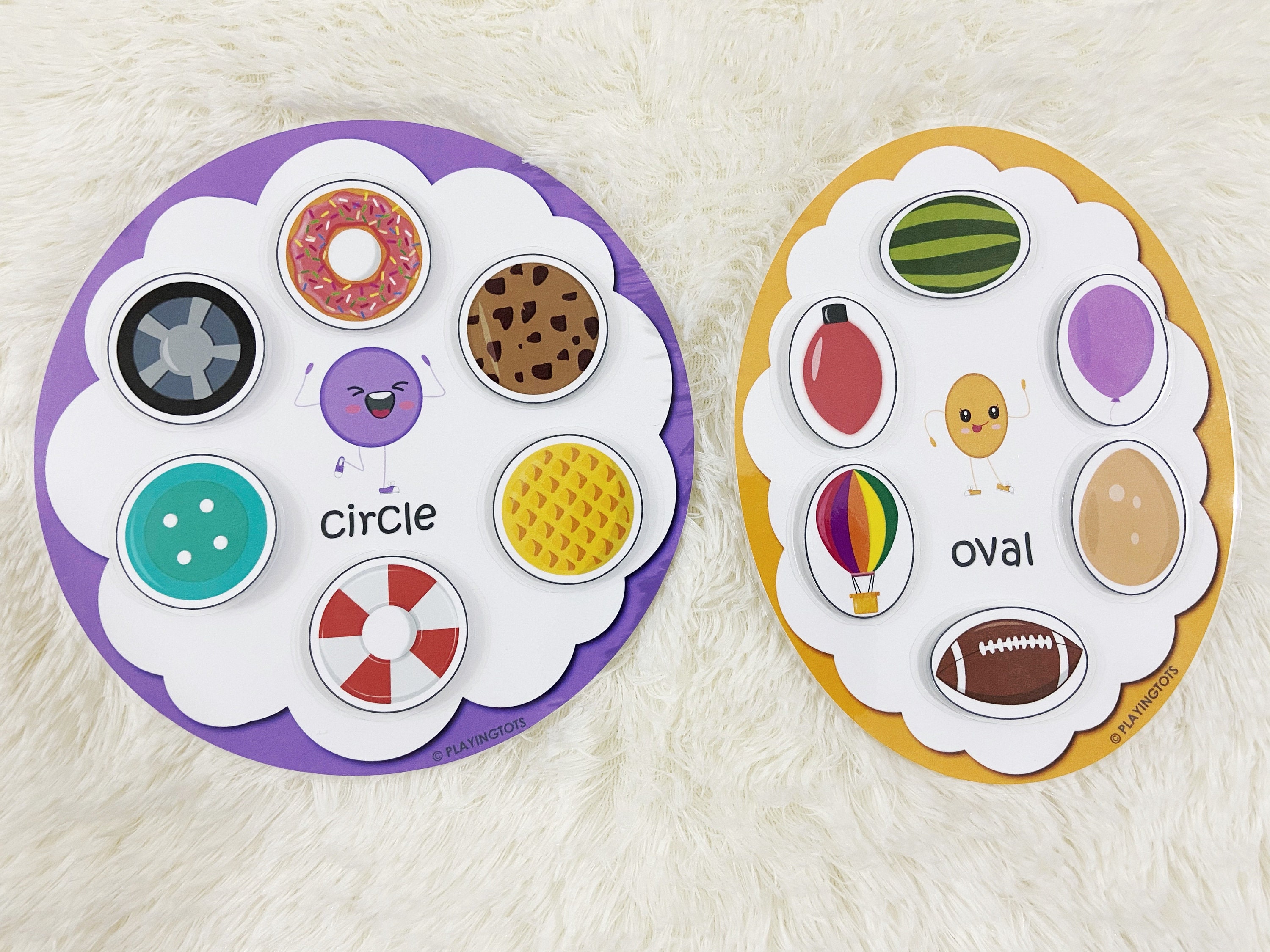 Shapes Pictures Sorting Activity Printable Sort by Shape - Etsy