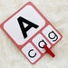 Alphabet Match and Clip Cards Printable, Uppercase and Lowercase ...
