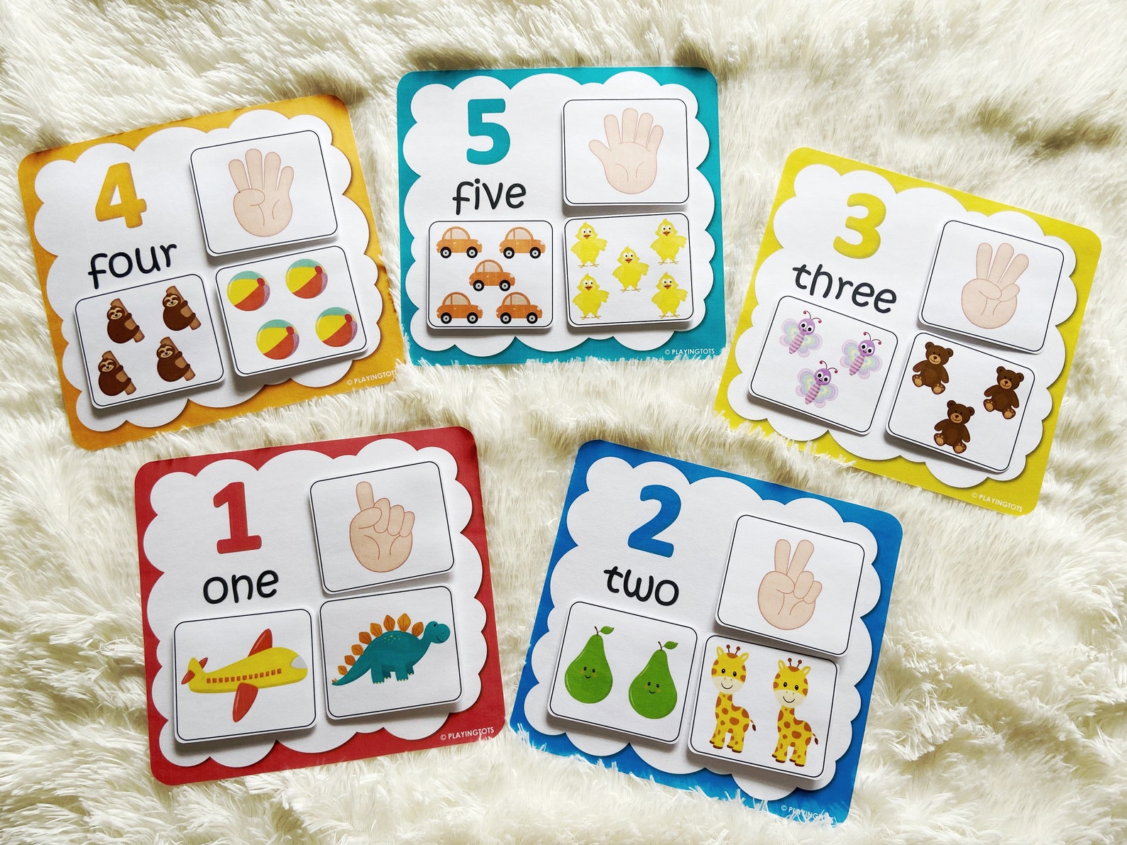 Counting Practice Activity Printable, Learn to Count, Preschool Math ...