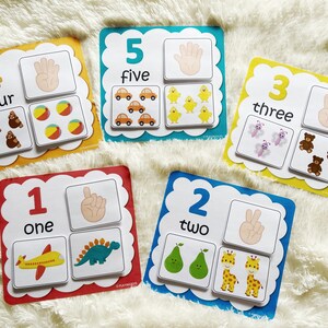 Counting Practice Activity Printable, Learn to Count, Preschool Math ...