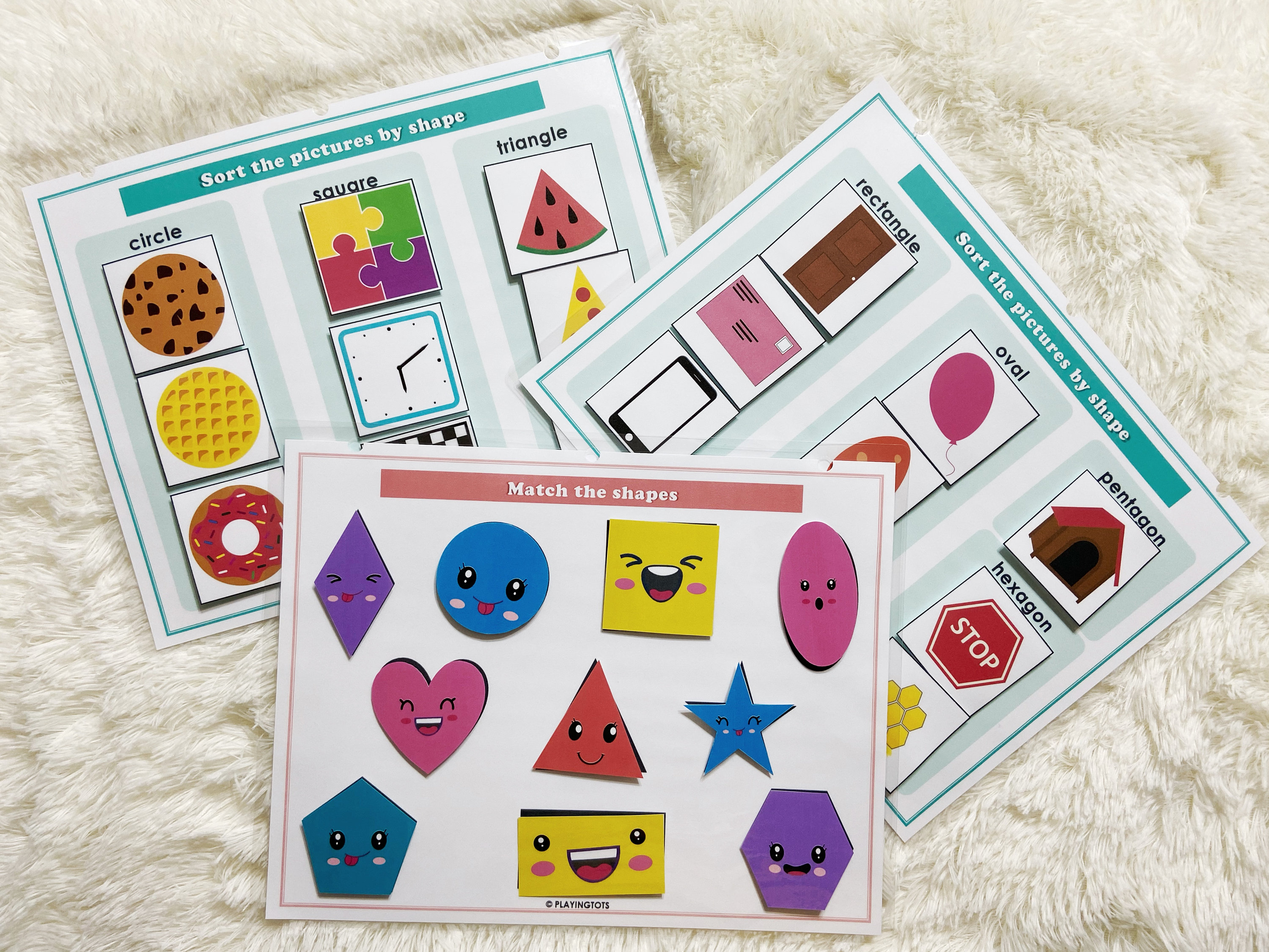 Preschool Learning Binder Printable Toddler Busy Book Quiet | Etsy