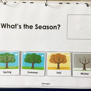 Morning Workbook Printable, Seasons, Weather, Days of the Week ...