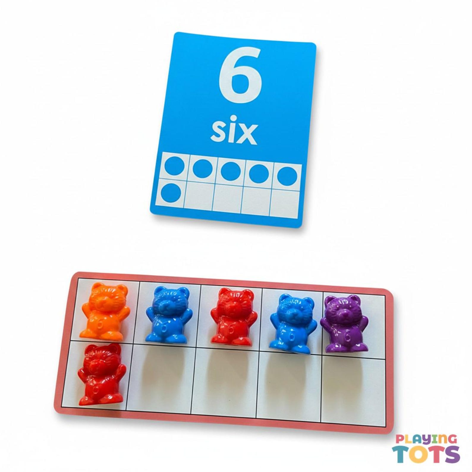 Ten Frames Flash Cards Printable, Ten Frame Math, Learn to Count ...