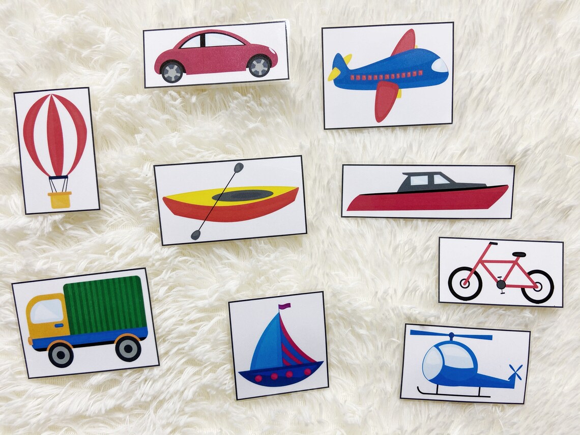 Land Air Water Transportation Sorting Activity Printable | Etsy