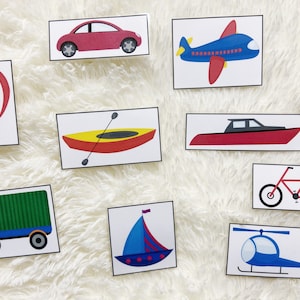 Land Air Water Transportation Sorting Activity Printable, Toddler Busy ...