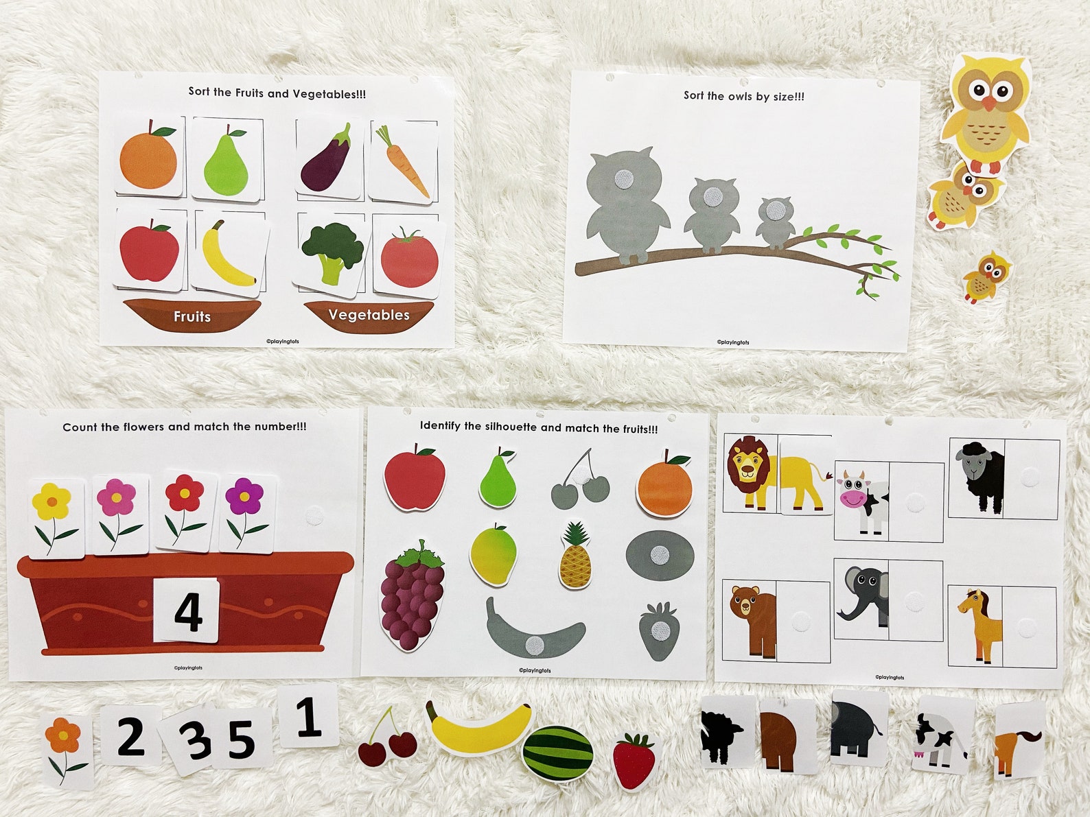 Toddler Busy Book Printable Pack Toddler Learning Folder - Etsy