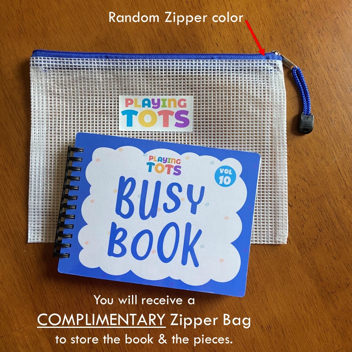 Alphabet Toddler Mini Busy Book VOL10, Fully Assembled, First Learning ...