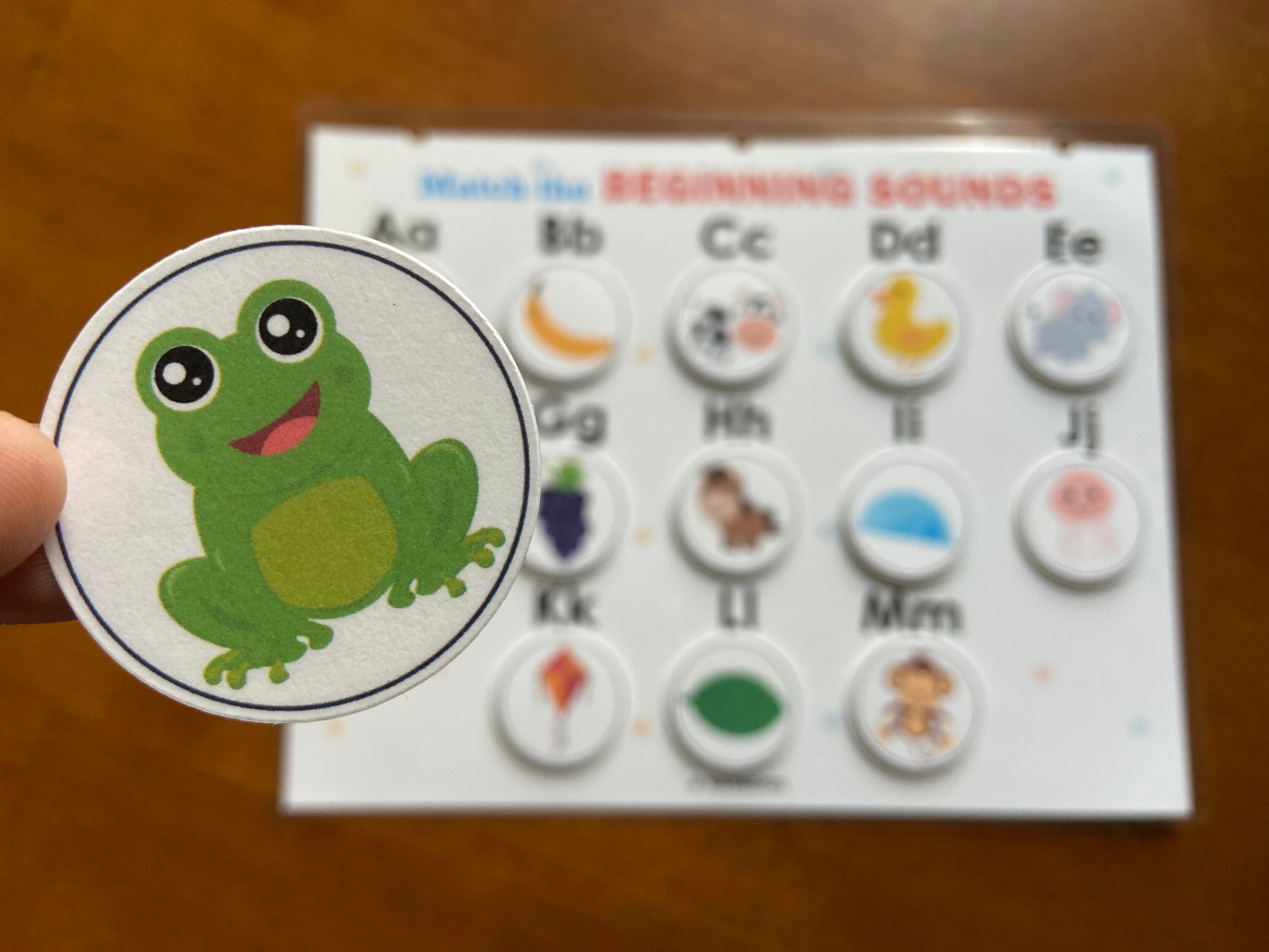 Beginning Sounds Matching Printable, Alphabet Matching, Phonics ...