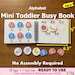 Math Preschool Learning Binder Printable, Numbers Busy Book, Quiet Book ...