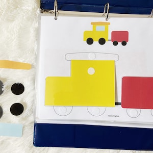 Vehicles Activity Sheets Printable for Busy Book Toddlers - Etsy