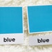 Colors Flashcards Printable, Flash Card for Babies & Kids, Montessori 3 ...