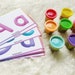 Alphabet Playdoh Cards Printable, Uppercase and Lowercase Letters ...